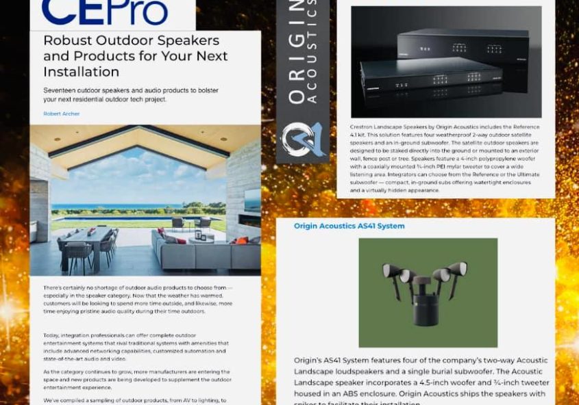 Press – Origin Acoustics